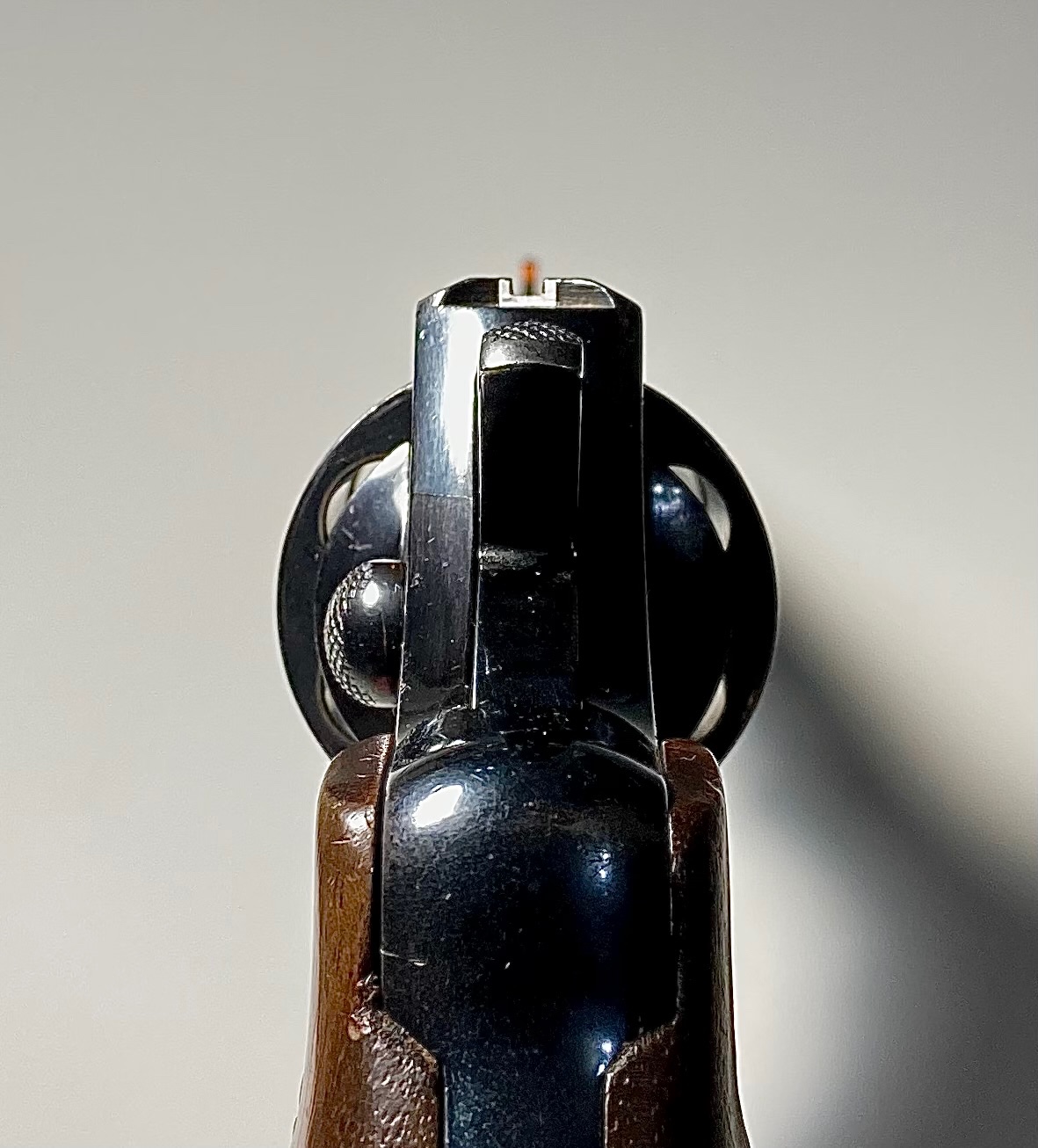 Patridge front sight on 4VH barrel? Dan Wesson Small Frame Revolvers ...