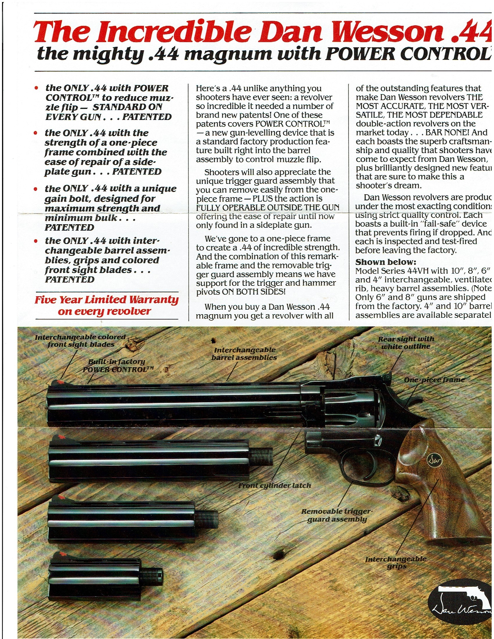 Early 44 Pac purchase from GB Dan Wesson Large \\ SuperMag Revolvers ...