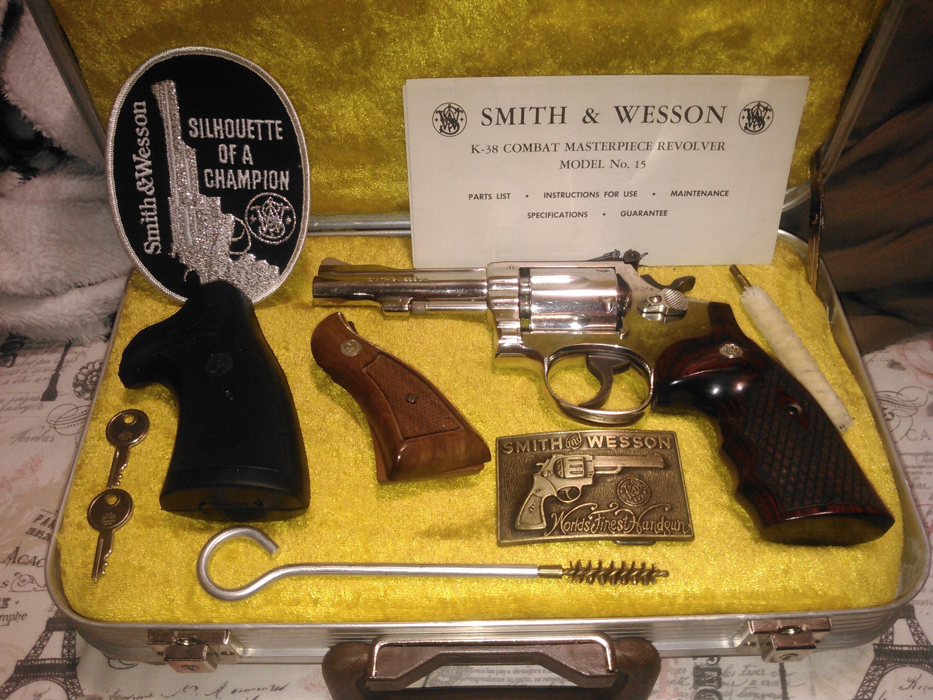1965 S&W 15-2 Combat Masterpiece 38spl Other Brands Forum Dan Wesson Forum