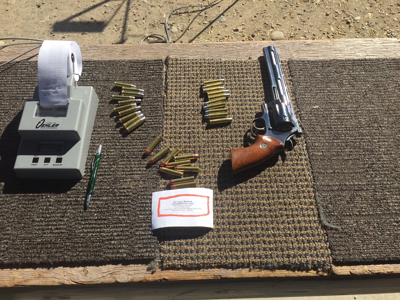 445 Super Mag load test Reloading, Gunsmithing and Grip Making Forum ...