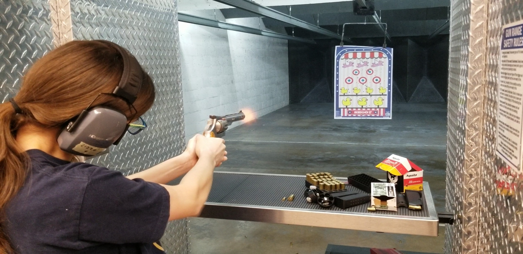 Daddy-Daughter Range Day with my youngest Range Day Forum Dan Wesson Forum