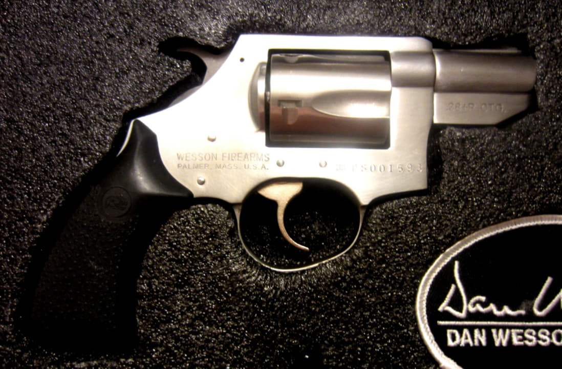 Lil Dan Wesson 738+P Is here! Made this custom box. Is it true no other ...