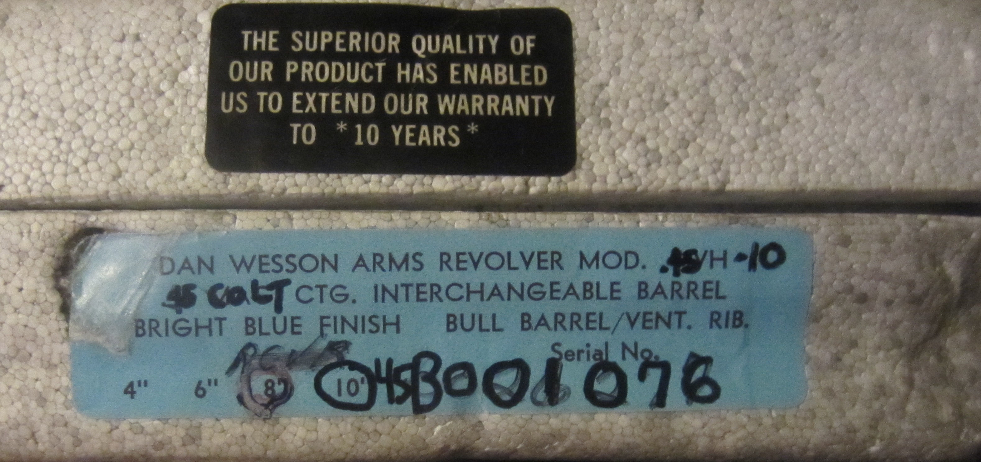 Replica Pistol Pac Case Labels General Discussion Forum Dan Wesson Forum