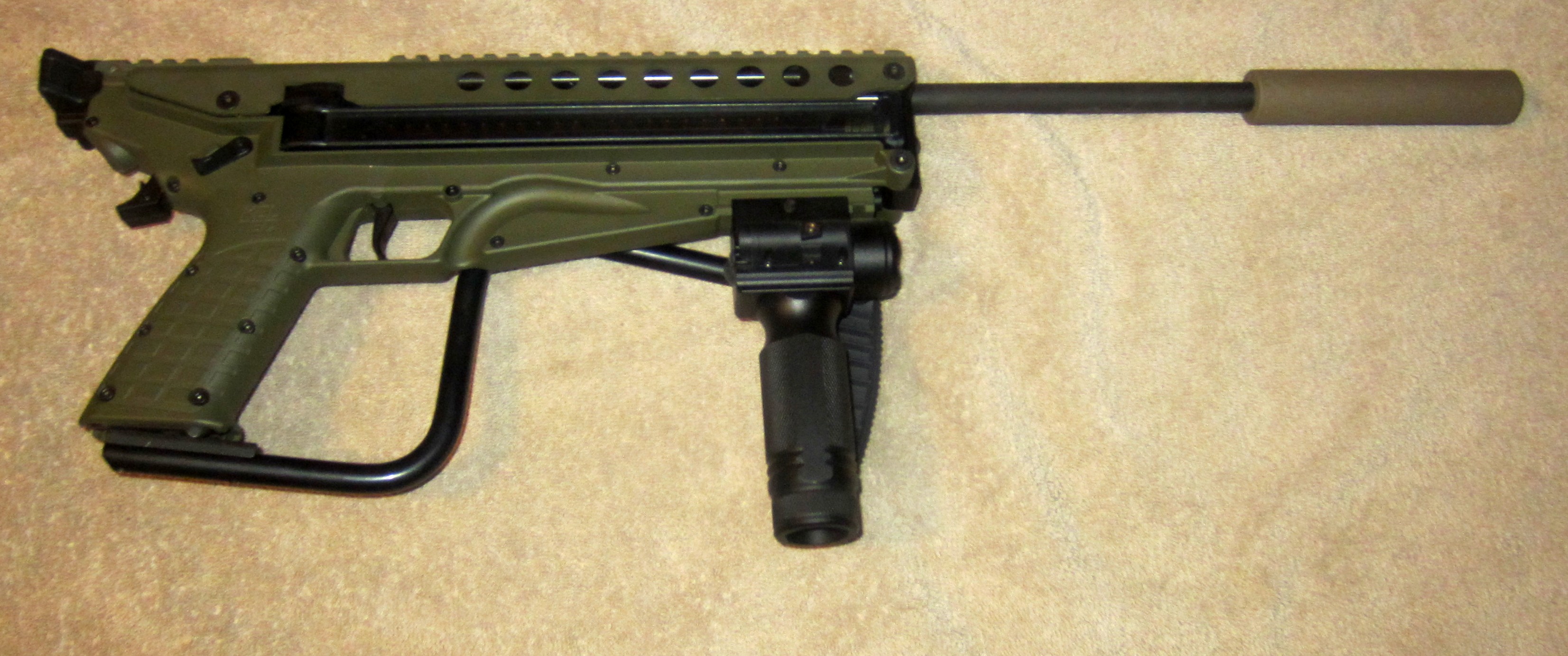 FINALLY SUPPRESSED!!!! GOT MY FIRST SUPPRESSOR ITS FOR MY KEL-TEC R50 & MY S&W 5.7x28 GONE ARE ...