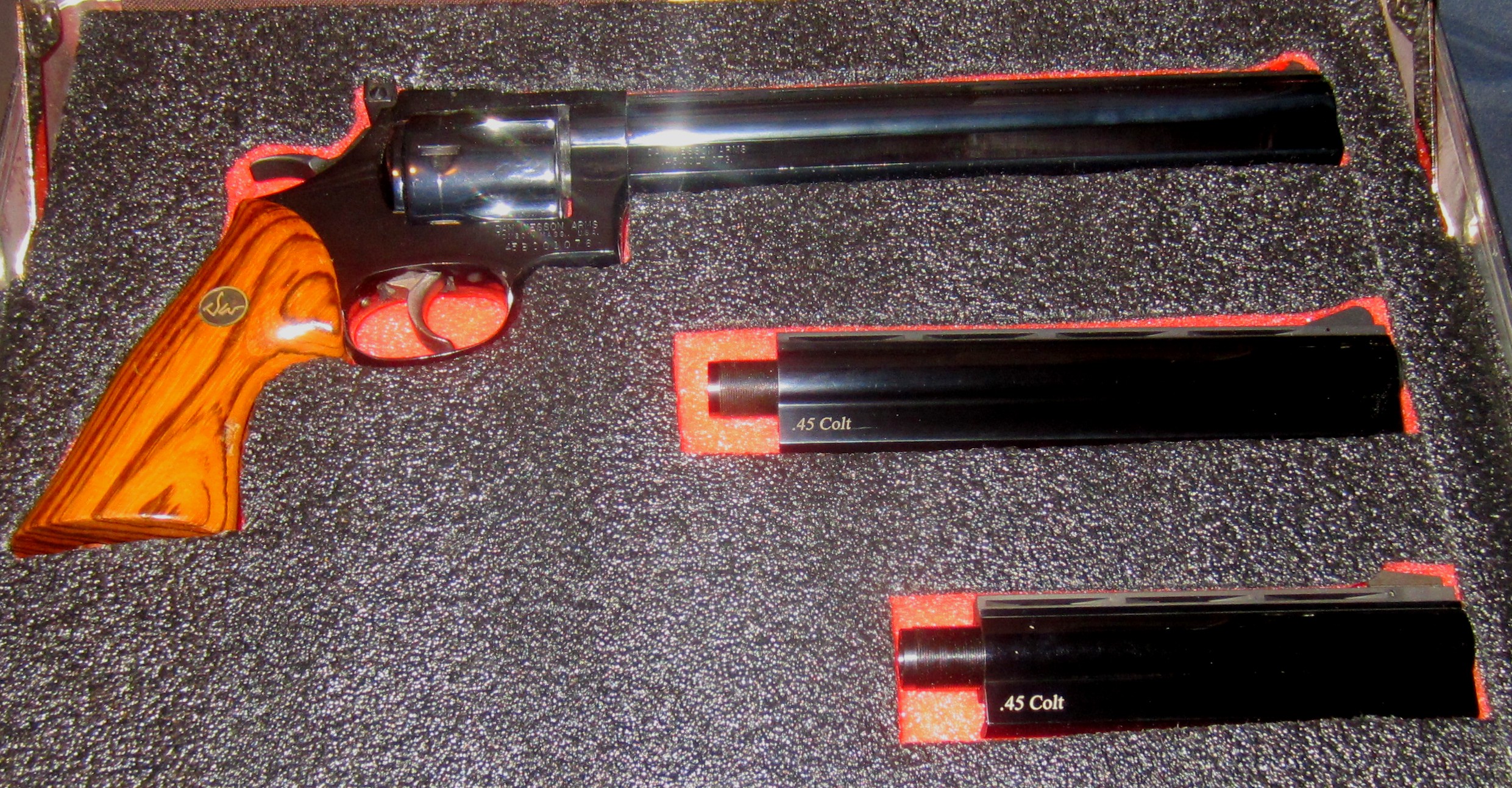 DAN WESSON 45 COLT PISTOL PAC! WELL BEST I CAN DO WITH WHATS AVAILABLE ...