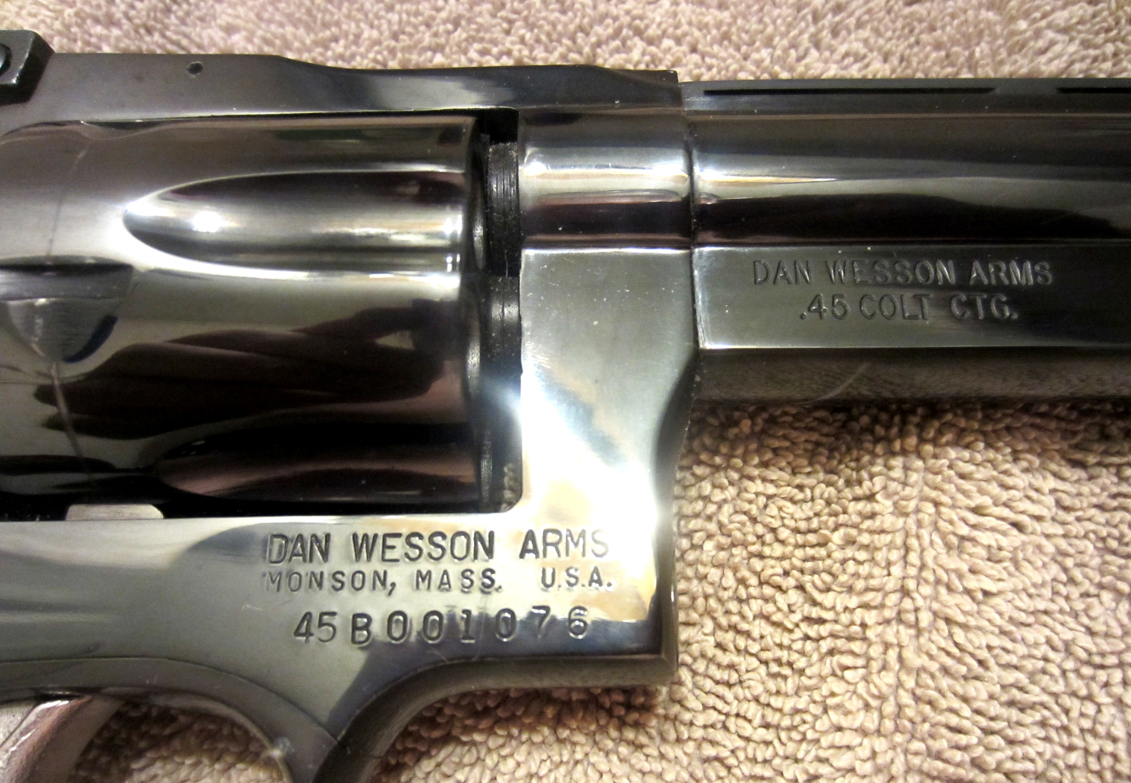 DAN WESSON 45 COLT PISTOL PAC! WELL BEST I CAN DO WITH WHATS AVAILABLE ...