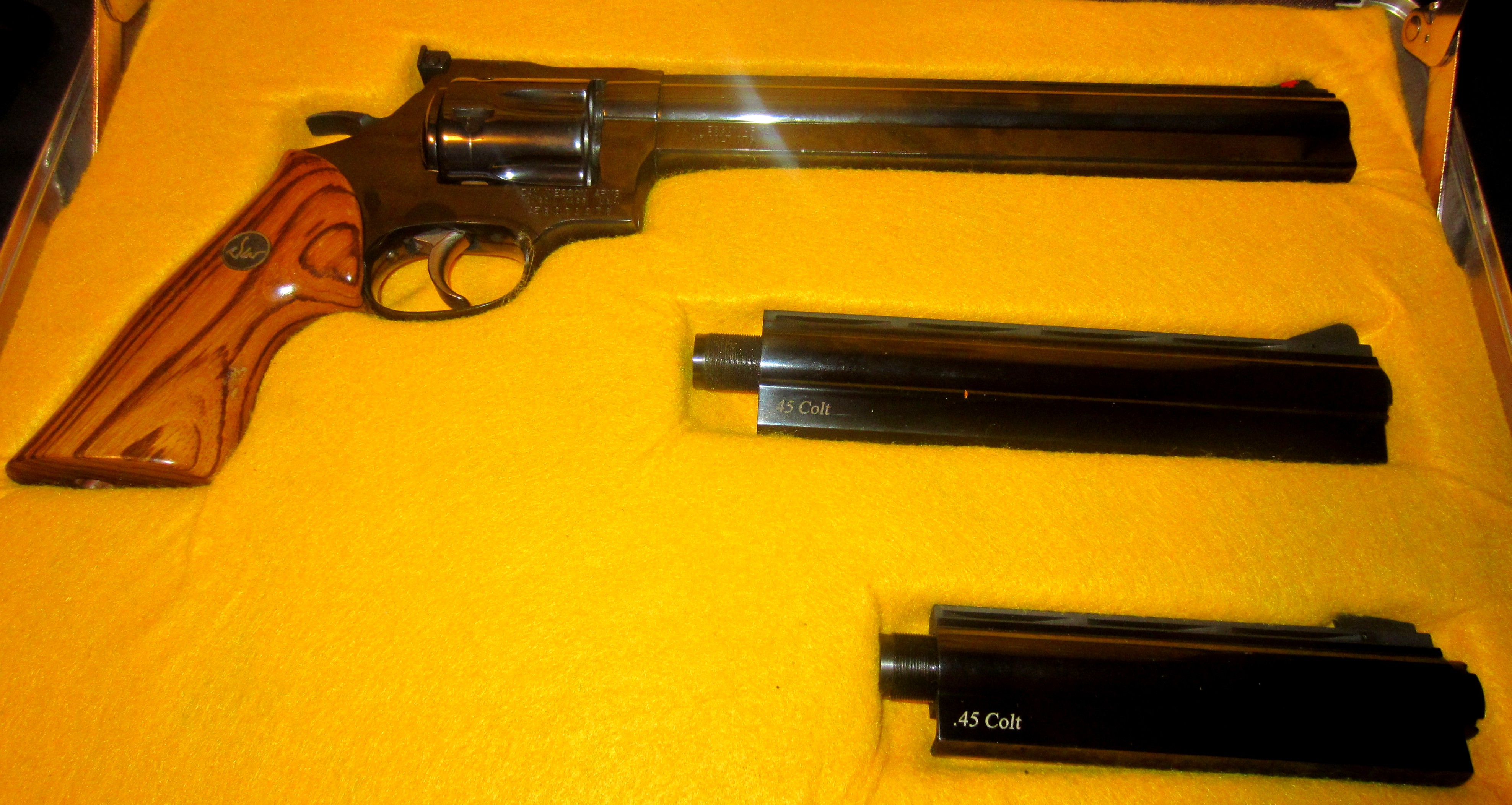 DAN WESSON 45 COLT PISTOL PAC! WELL BEST I CAN DO WITH WHATS AVAILABLE ...